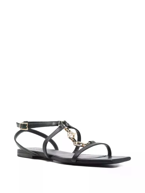 LANVIN Chain-link Detail Sandals
