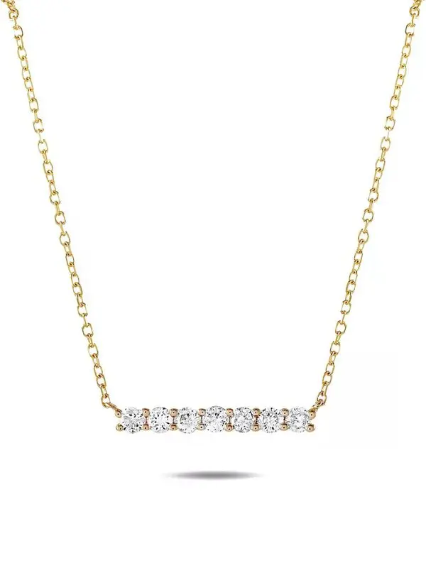 LB EXCLUSIVE 14k Yellow Diamond Necklace - Gold
