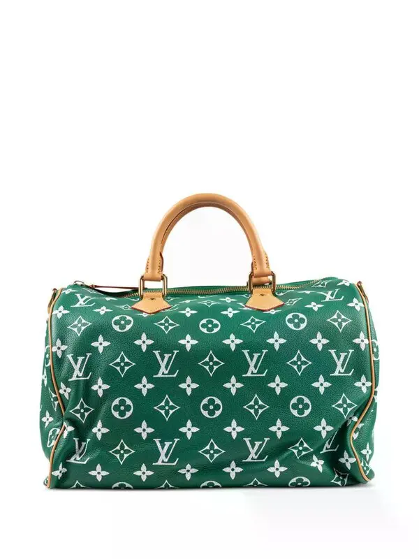 LOUIS VUITTON Speedy Bandouliere 40 Handbag - Green