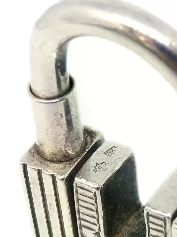 Hermès Pre-owned Touareg H Cadena Charm - Silver