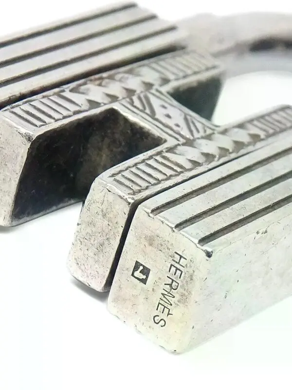 Hermès Pre-owned Touareg H Cadena Charm - Silver