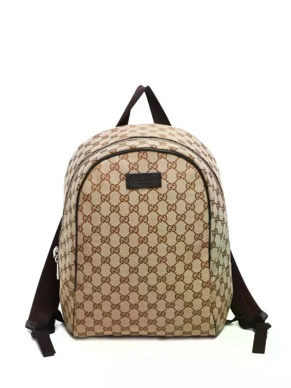 Gucci Gg Canvas Backpack