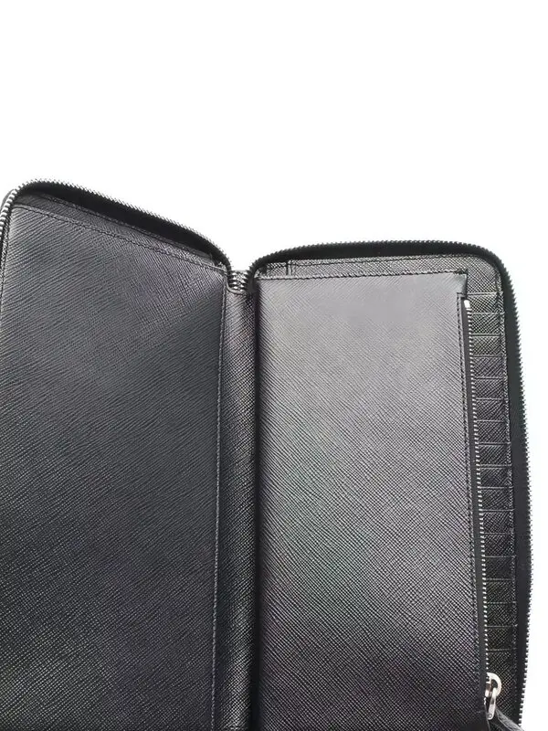 Prada 2010s Zip-fastening Leather Wallet