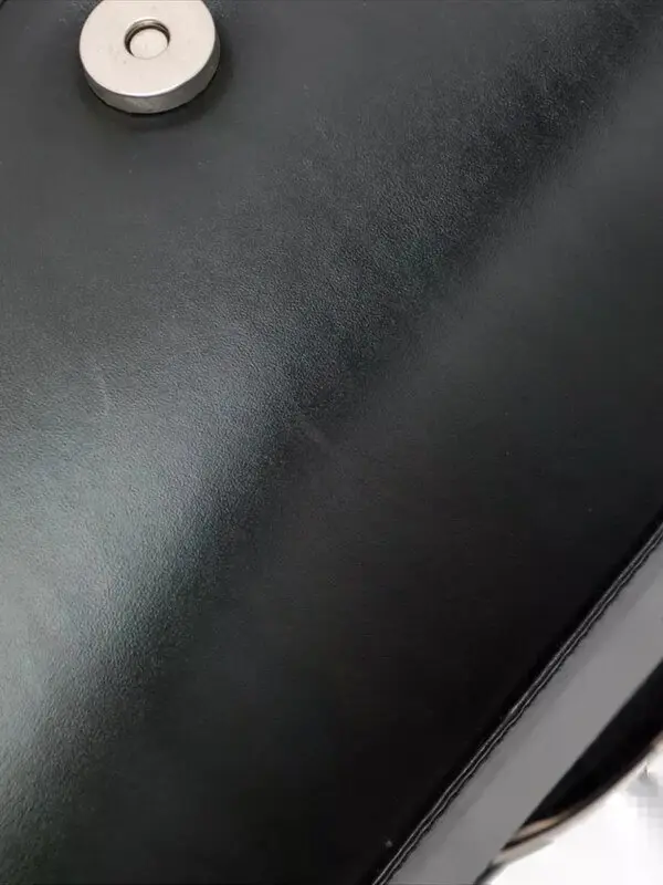 FERRAGAMO Leather Buckle Shoulder Bag