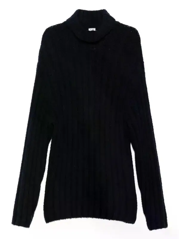 C.P. COMPANY 1990s Ribbed Turtleneck Sweater