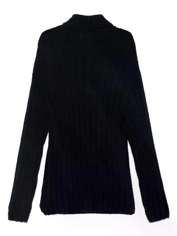 C.P. COMPANY 1990s Ribbed Turtleneck Sweater