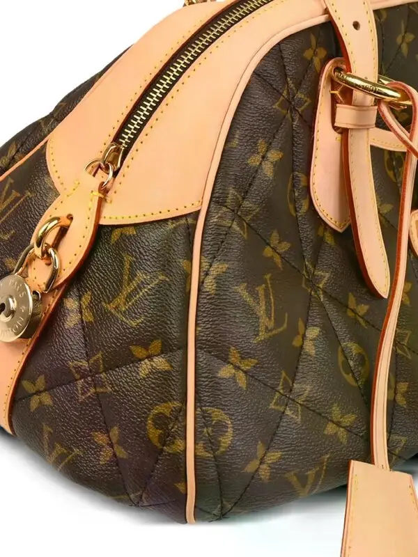 LOUIS VUITTON 2008 Etoile Monogram Canvas Bowling Handbag