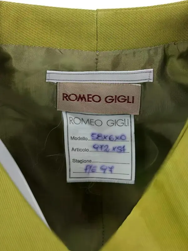ROMEO GIGLI 1997 Single-breasted Waistcoat