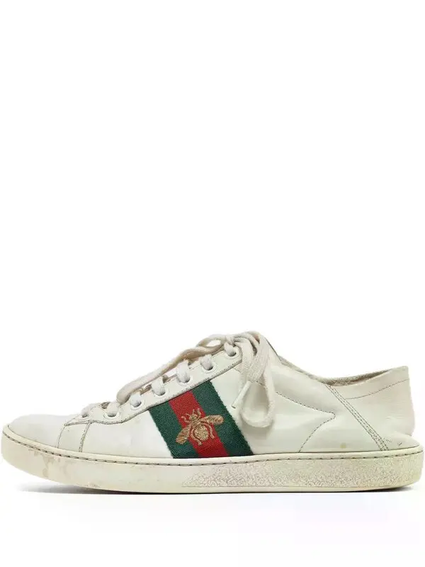 Gucci Embroidered Low-top Sneakers