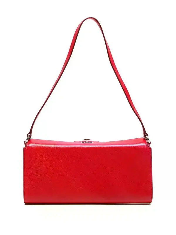 FERRAGAMO 1990-2000s Gancini Shoulder Bag