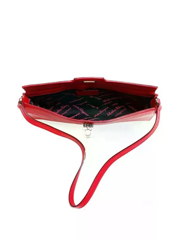 FERRAGAMO 1990-2000s Gancini Shoulder Bag