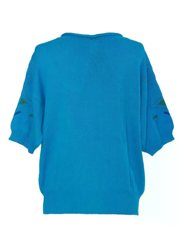 KRIZIA Intarsia-knit Sweater