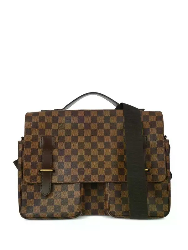 LOUIS VUITTON 2002 Broadway Two-way Briefcase - Brown