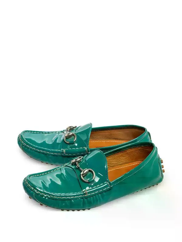 Gucci Horsebit-detail Leather Loafers