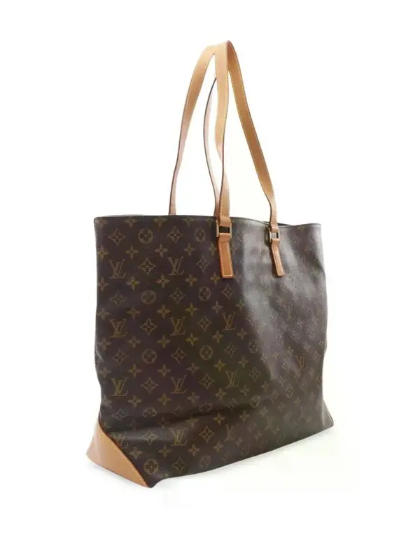 LOUIS VUITTON 2001 Cabas Alto Monogram Canvas Tote Bag