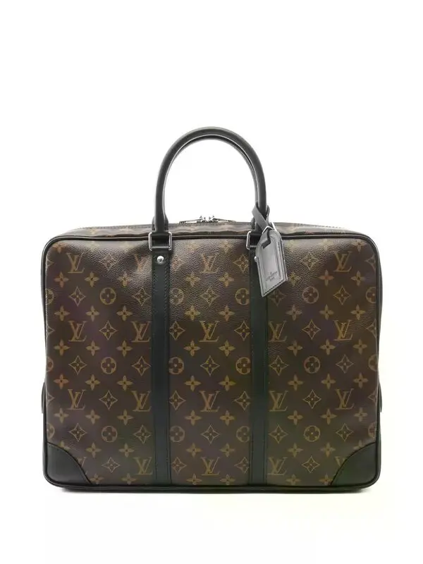 LOUIS VUITTON Voyage Monogram Briefcase - Brown