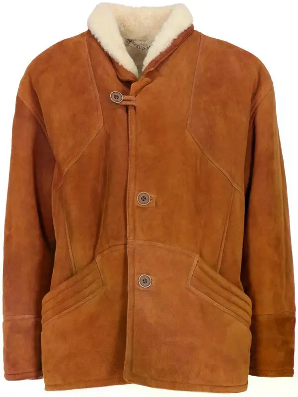 A.N.G.E.L.O. VINTAGE CULT 1980s Shearling-collar Jacket