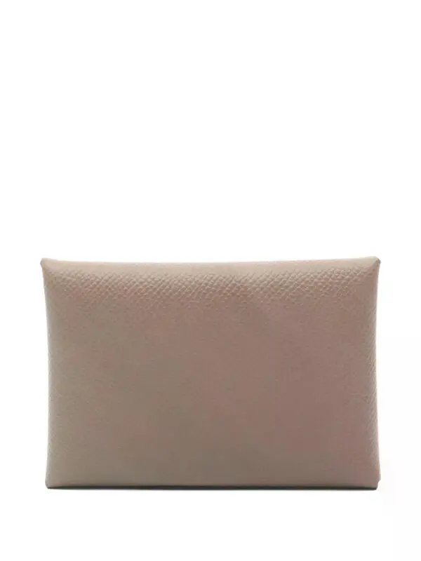 Hermès 2024 Calviduo Coin Purse - Neutrals
