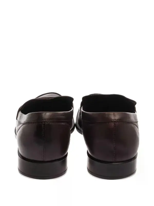TOD'S Leather Loafers - Brown