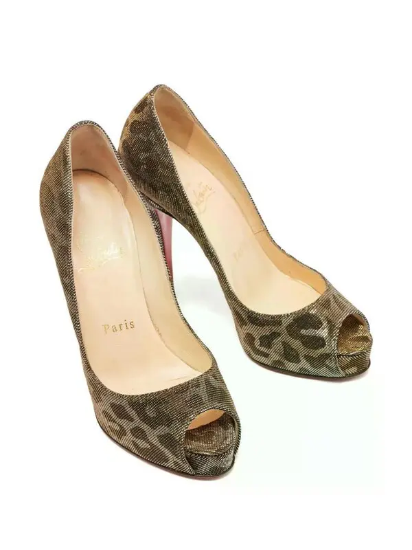 CHRISTIAN LOUBOUTIN 115mm Very Prive Pumps - Brown