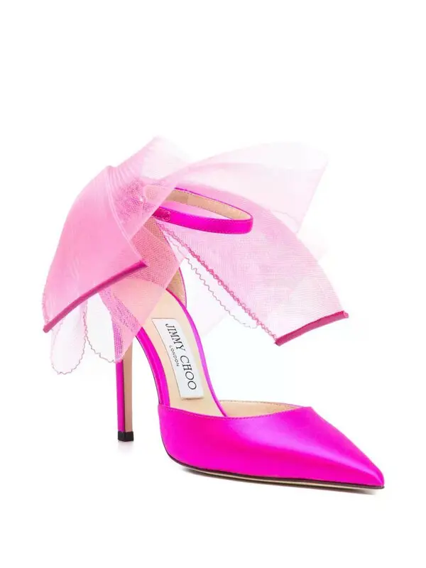 JIMMY CHOO 100mm Averly Heeled Pumps