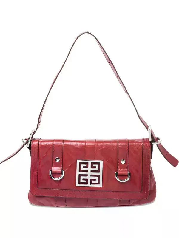 Givenchy Logo-plaque Leather Shoulder Bag