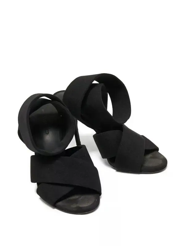 ALEXANDER WANG 100mm Canvas Stiletto Sandals