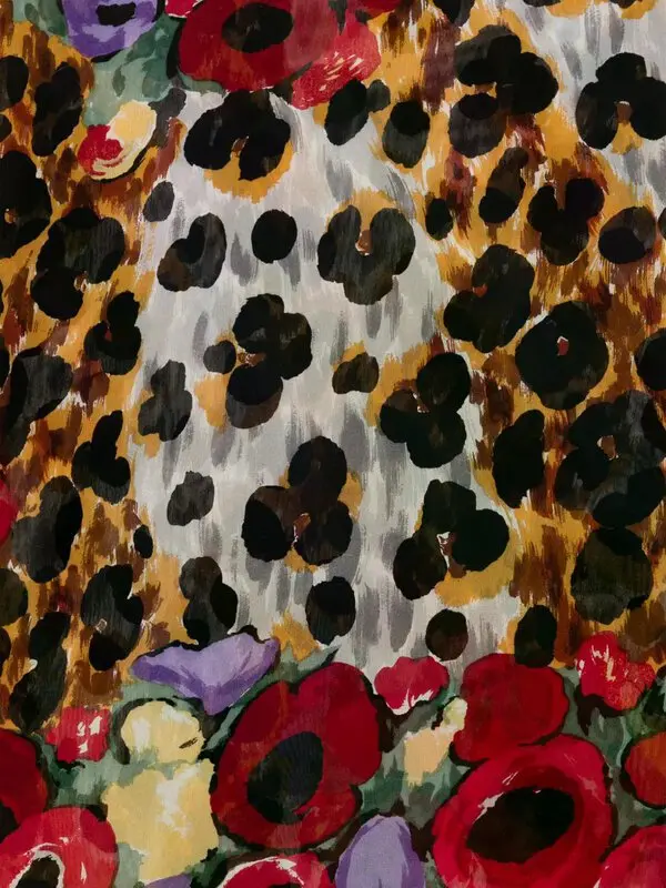 Valentino Garavani 1980s Printed Scarf