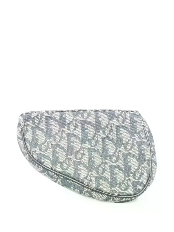 Dior 1998 Saddle Pouch Trotter Clutch