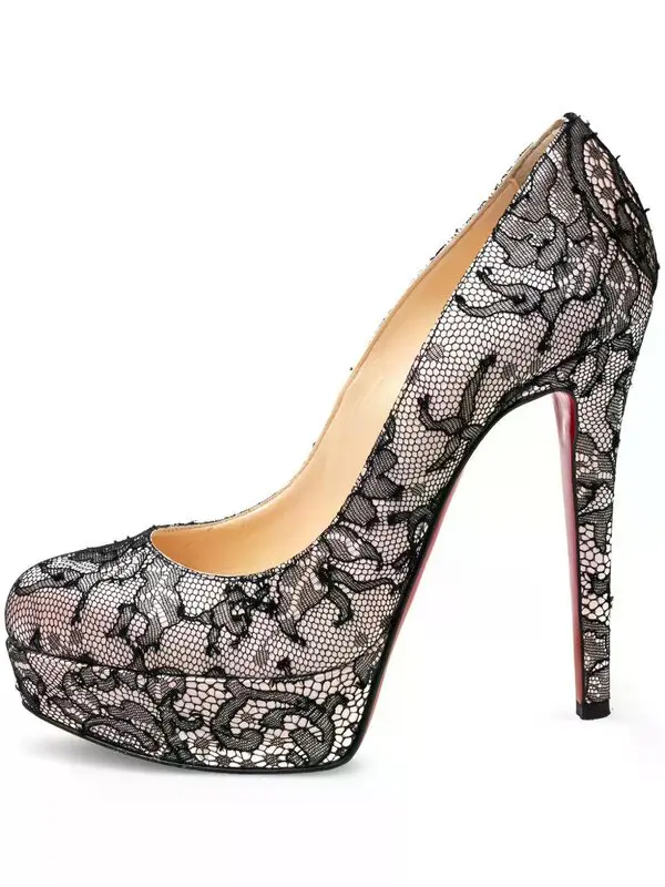 CHRISTIAN LOUBOUTIN Bianca Heeled Pumps - Black