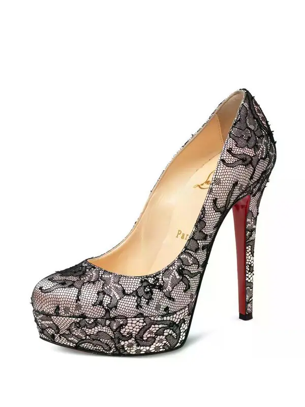 CHRISTIAN LOUBOUTIN Bianca Heeled Pumps - Black