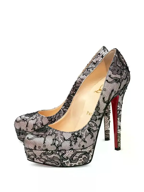 CHRISTIAN LOUBOUTIN Bianca Heeled Pumps - Black