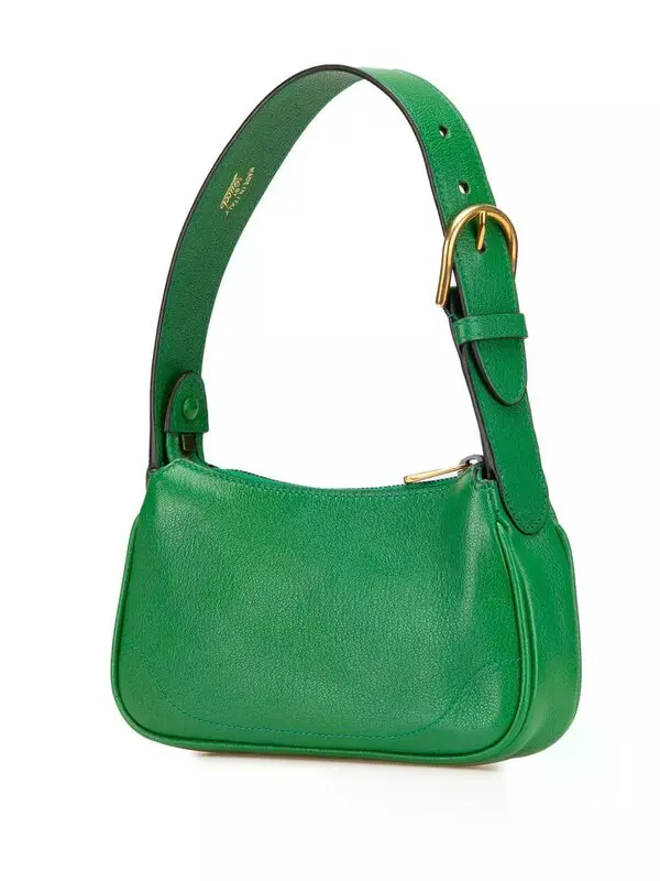 Gucci 2016-2024 Mini Leather Aphrodite Shoulder Bag - Green