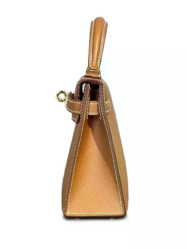 Hermès Mini Kelly Sellier 20 Epsom With Gold Hardware - Brown