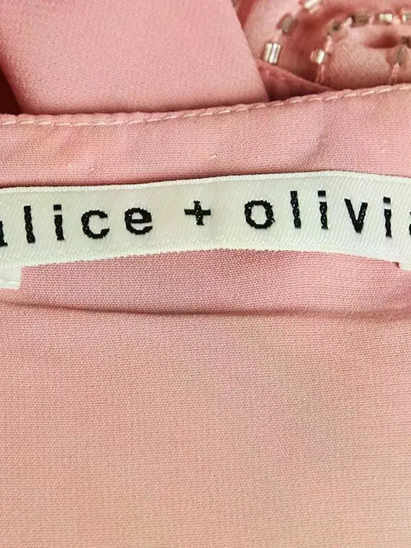 Alice + Olivia V-neck Long Sleeve Dress