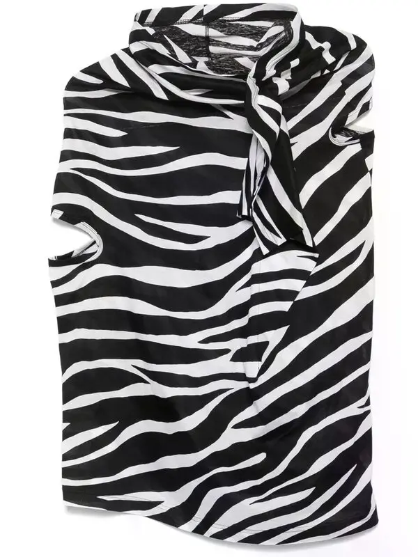 Junya Watanabe 2015 Zebra-print Blouse