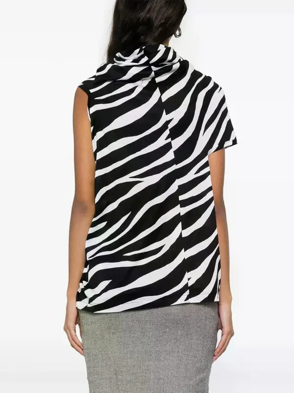 Junya Watanabe 2015 Zebra-print Blouse