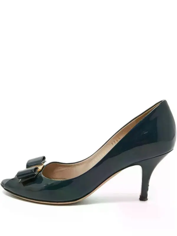 FERRAGAMO 100mm Vara Pumps