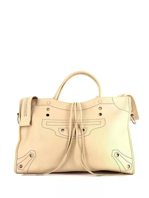 Balenciaga Blackout City Handbag