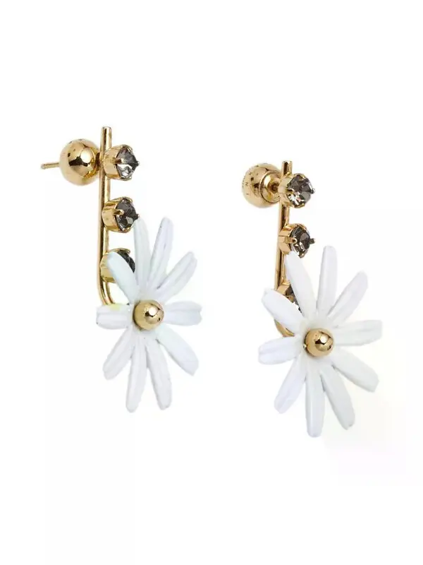 Marni Daisy Crystal-embellished Earrings