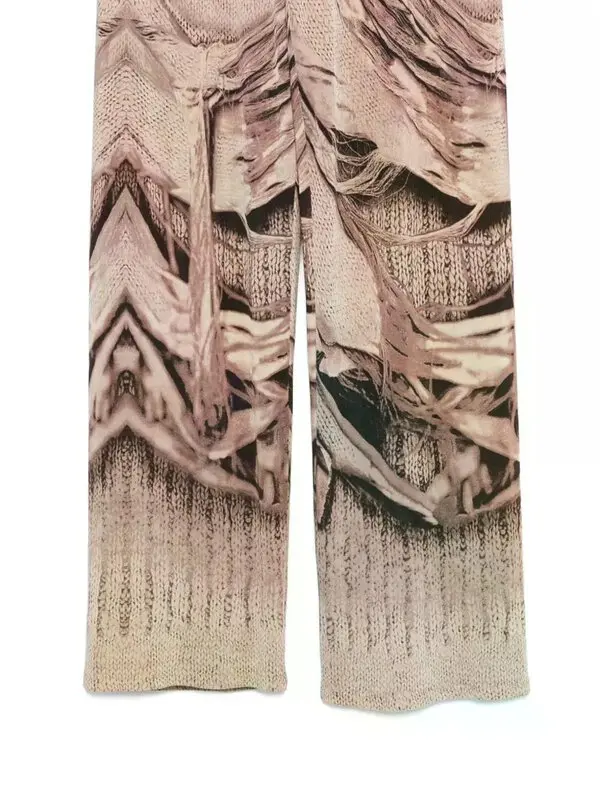 JEAN PAUL GAULTIER 2000s Print Trousers