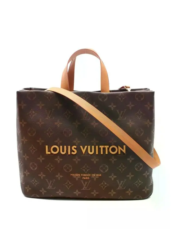 LOUIS VUITTON 2021 Shopper Tote Mm Handbag - Brown