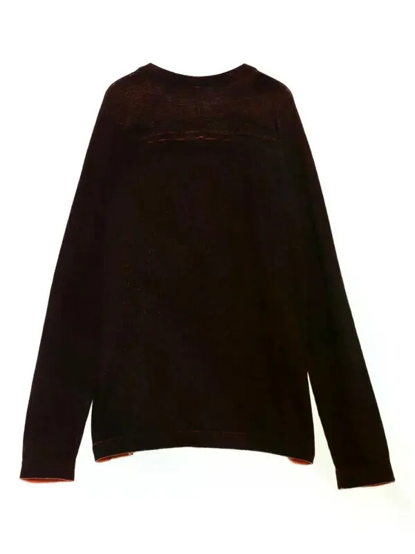 Versace 2000s Medusa Head-motif Sweater