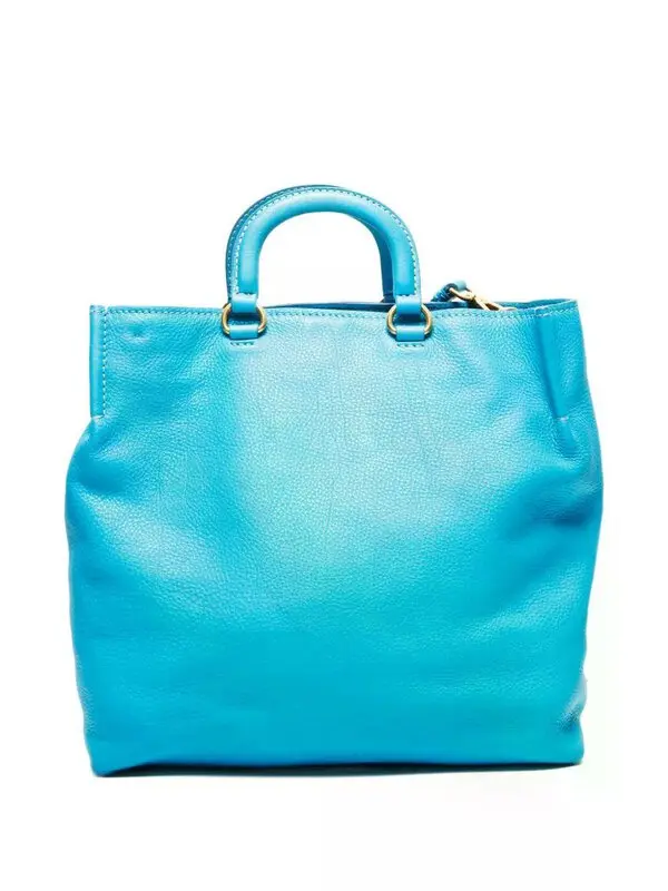 Prada Daino 2way Debossed Tote Bag