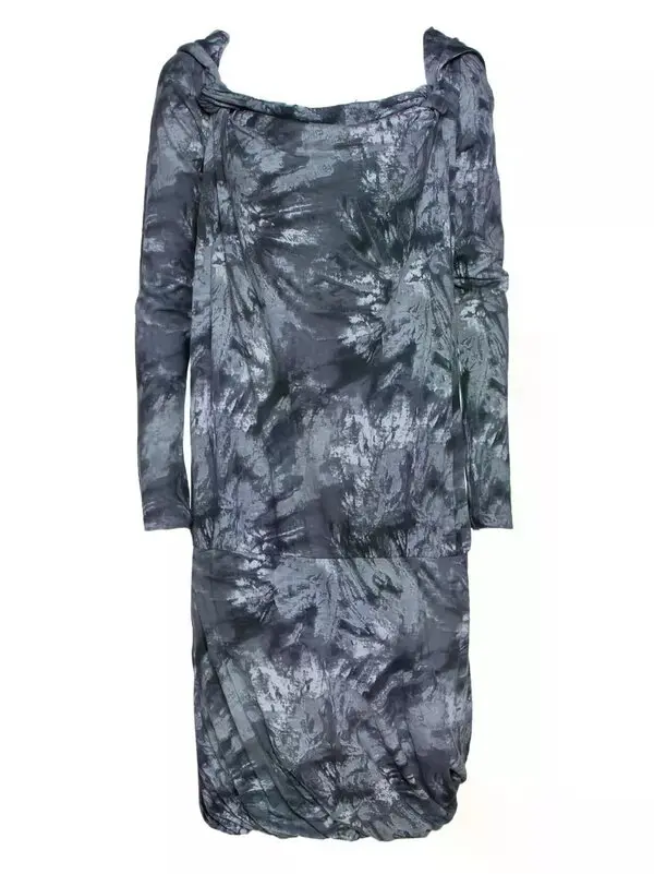 Alexander McQueen Abstract-print Dress