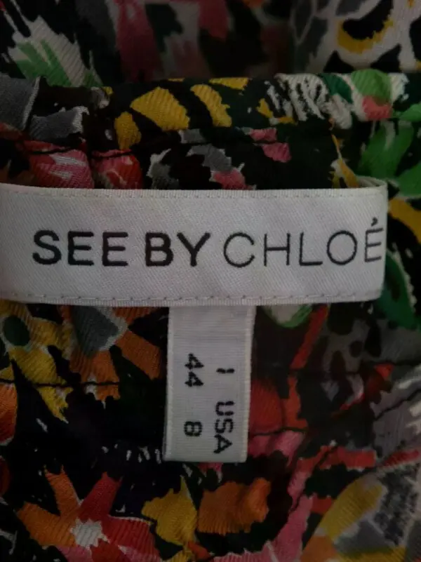 See By Chloé Floral-print Mini Dress