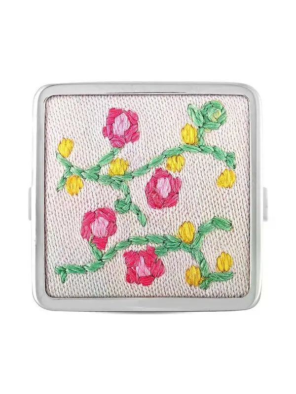 SWATCH Flower-embroidered Ring
