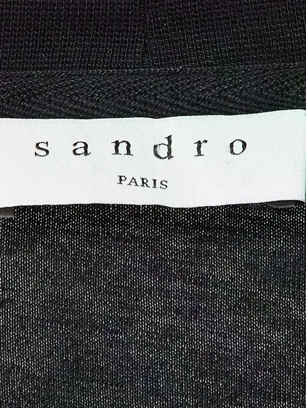 Sandro Embroidery-detail T-shirt