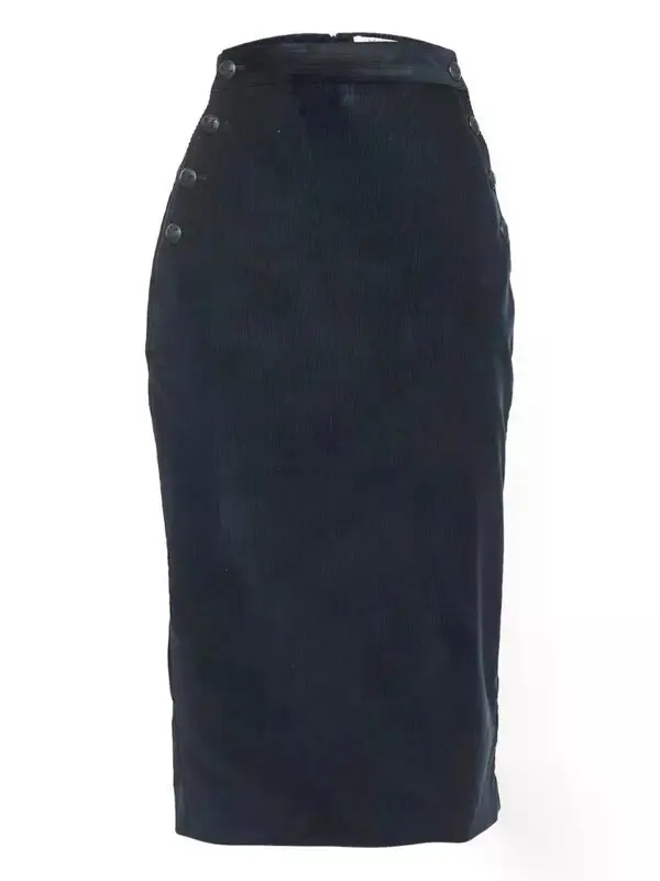 Max Mara Corduroy Midi Skirt