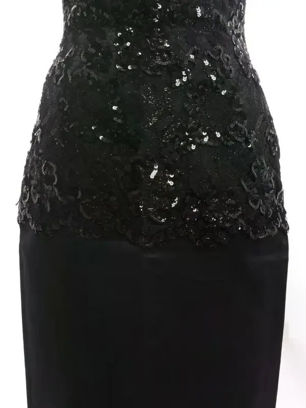 GENNY 1980s Sequin-embellished Dress